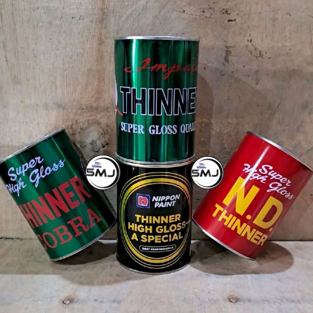 Jual Thinner ND Cobra Merah Thiner Cobra Hijau Hitam Impala 1ltr Tiner ...