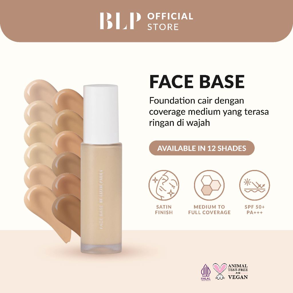 Jual BLP - Face Base - 33ml - Foundation | Shopee Indonesia