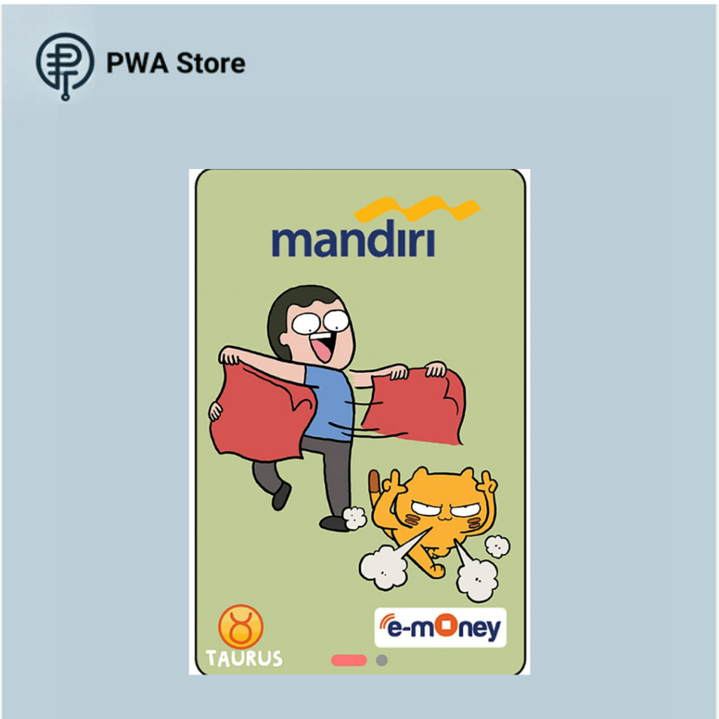 Jual Kartu E-Money Mandiri edisi Tahilalats Taurus (Support NFC ...