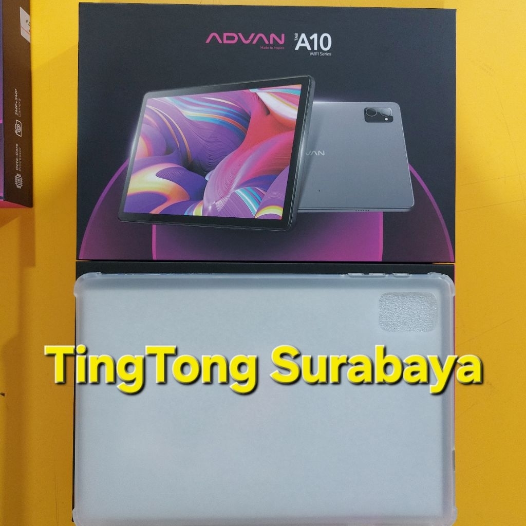 Jual Advan Tablet A10 4/64Gb Plus Cover Bening Wifi Only 10inch Android ...