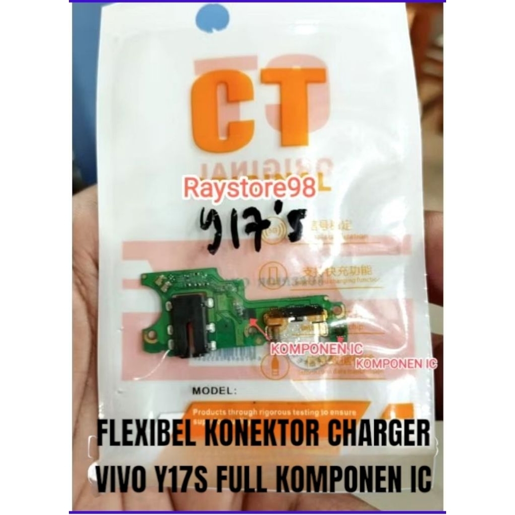 Jual Fleksibel Charger Viv0 Y17S FULL KOMPONEN IC Flexible Flexibel ...