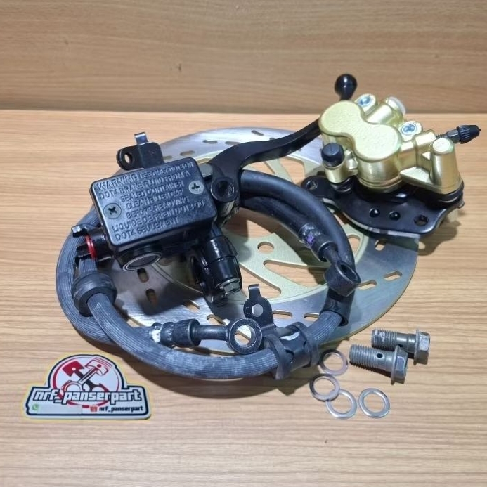Jual DISC BRAKE ASSY DEPAN SET/KALIPER REM CAKRAM KOMPLIT SUZUKI SMASH ...