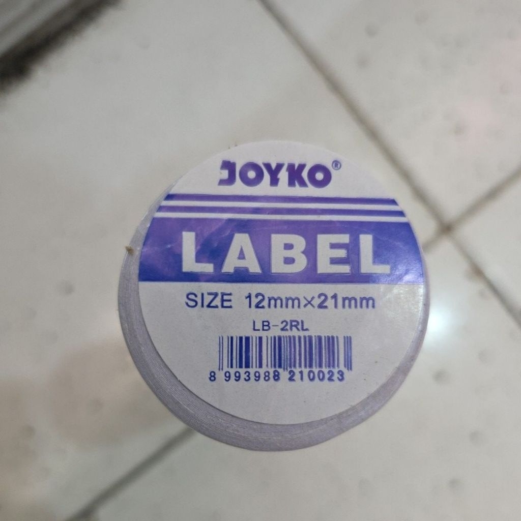 Jual Label Harga / Price Label Joyko LB-2RL 1 Baris 12mm x 21mm ...