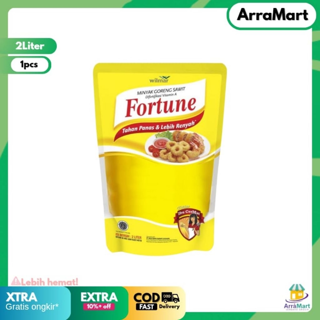 Jual Fortune Minyak Goreng Pouch 2liter | Shopee Indonesia