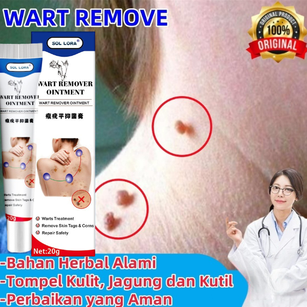 Jual Efek bagus Obat Kutil paling ampuh Oles Penghilang Kutil 20g ...