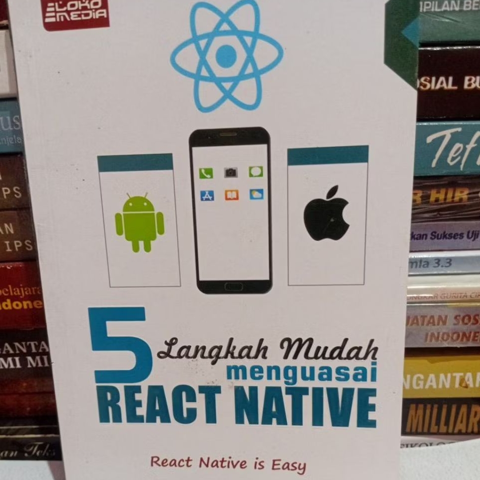 Jual buku 5 langkah mudah menguasai react native react native is easy by Lukmanul Hakim | Shopee ...