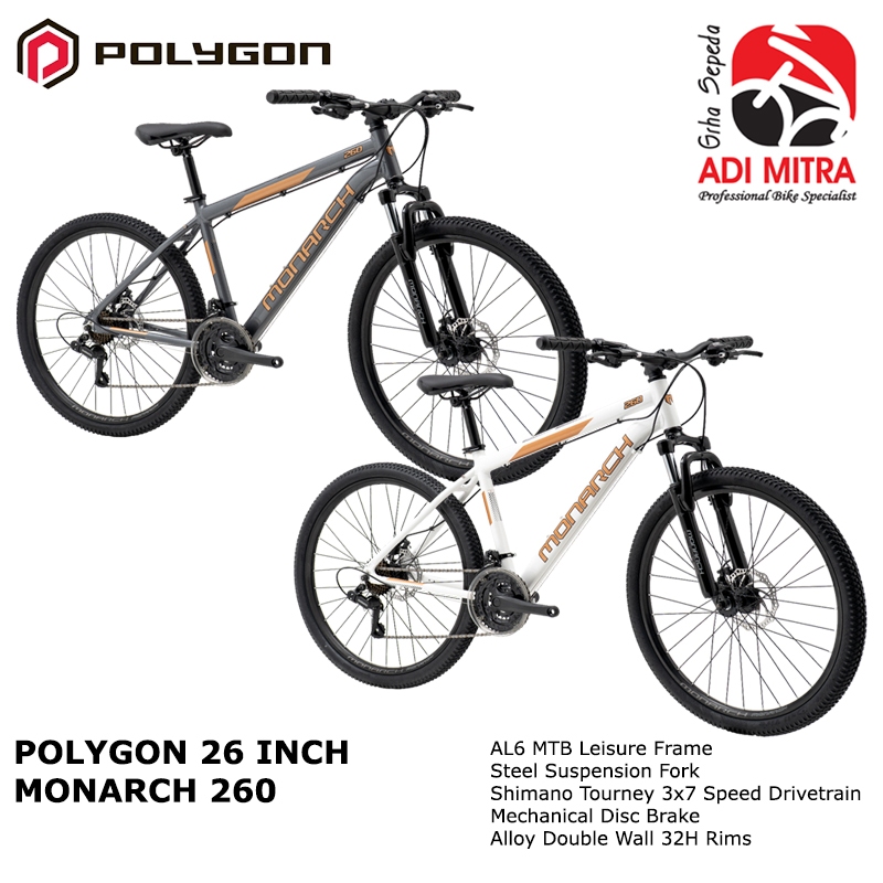 Jual Polygon Monarch 260 Sepeda MTB [26 Inch] | Shopee Indonesia