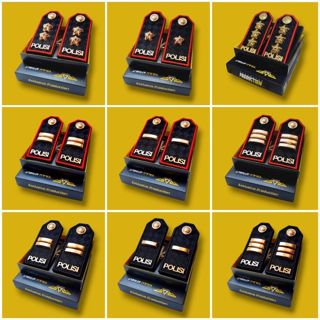 Jual PANGKAT UPACARA PERWIRA POLRI / PANGKAT PDU IPDA/PANGKAT PDU IPTU ...