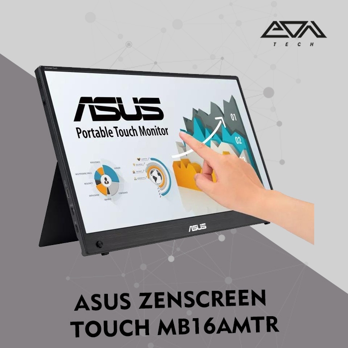 Jual ASUS ZenScreen Touch MB16AMTR Portable Monitor (16"/Full HD/IPS/10 ...