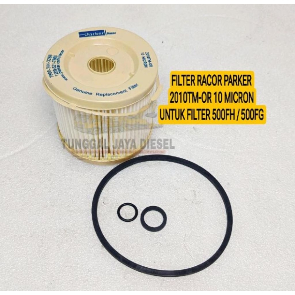 Jual FILTER RACOR 2010TM-OR 10 MICRON 2010TM 210 TM FILTER SOLAR RAKOR ...