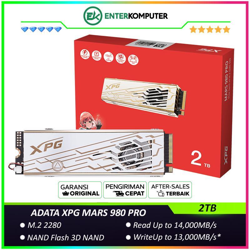 Jual ADATA XPG MARS 980 PRO 2TB PCIe Gen5 x4 / SSD 2TB | Shopee Indonesia