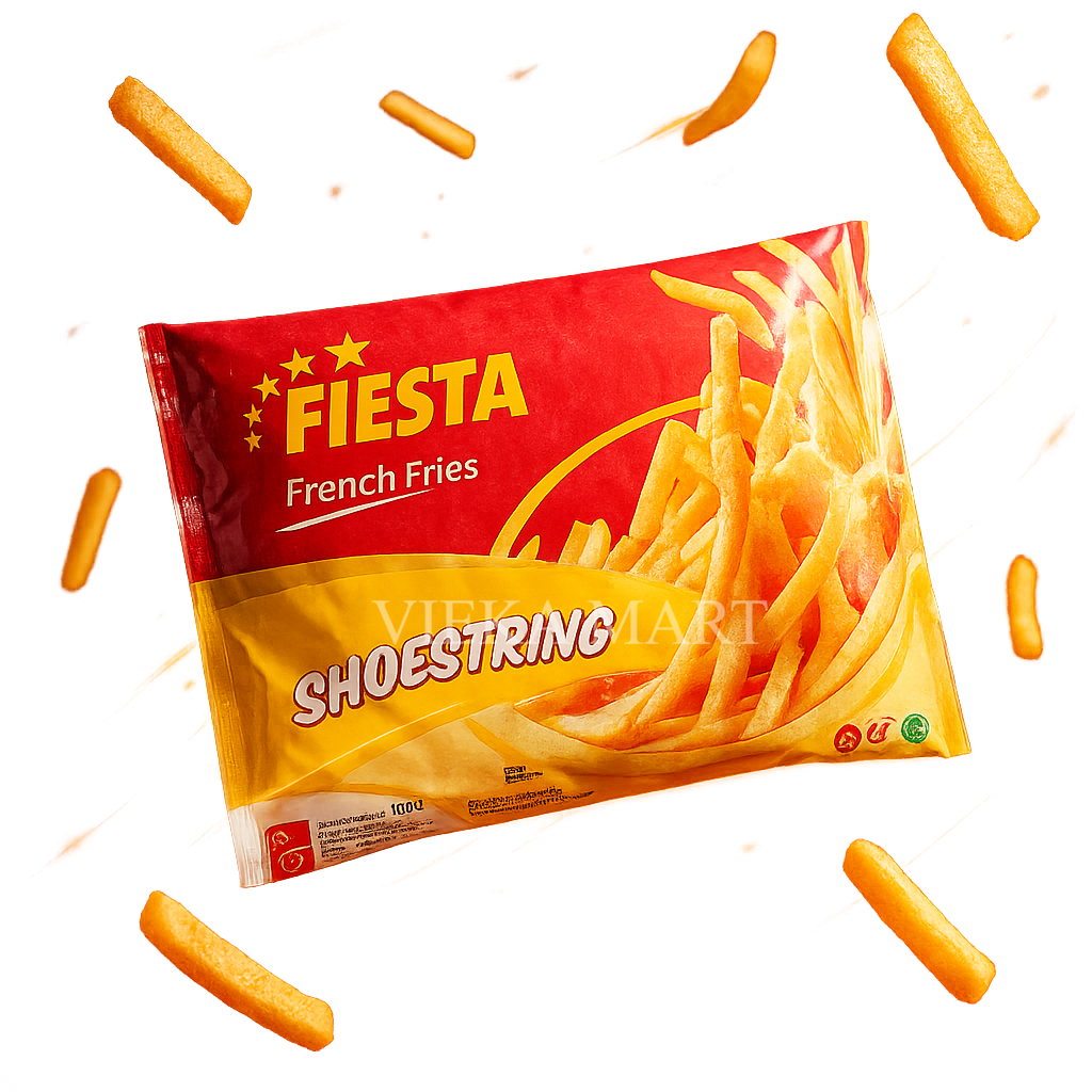 Jual Fiesta French Fries Shoestring 500g kentang goreng frozen | Shopee ...