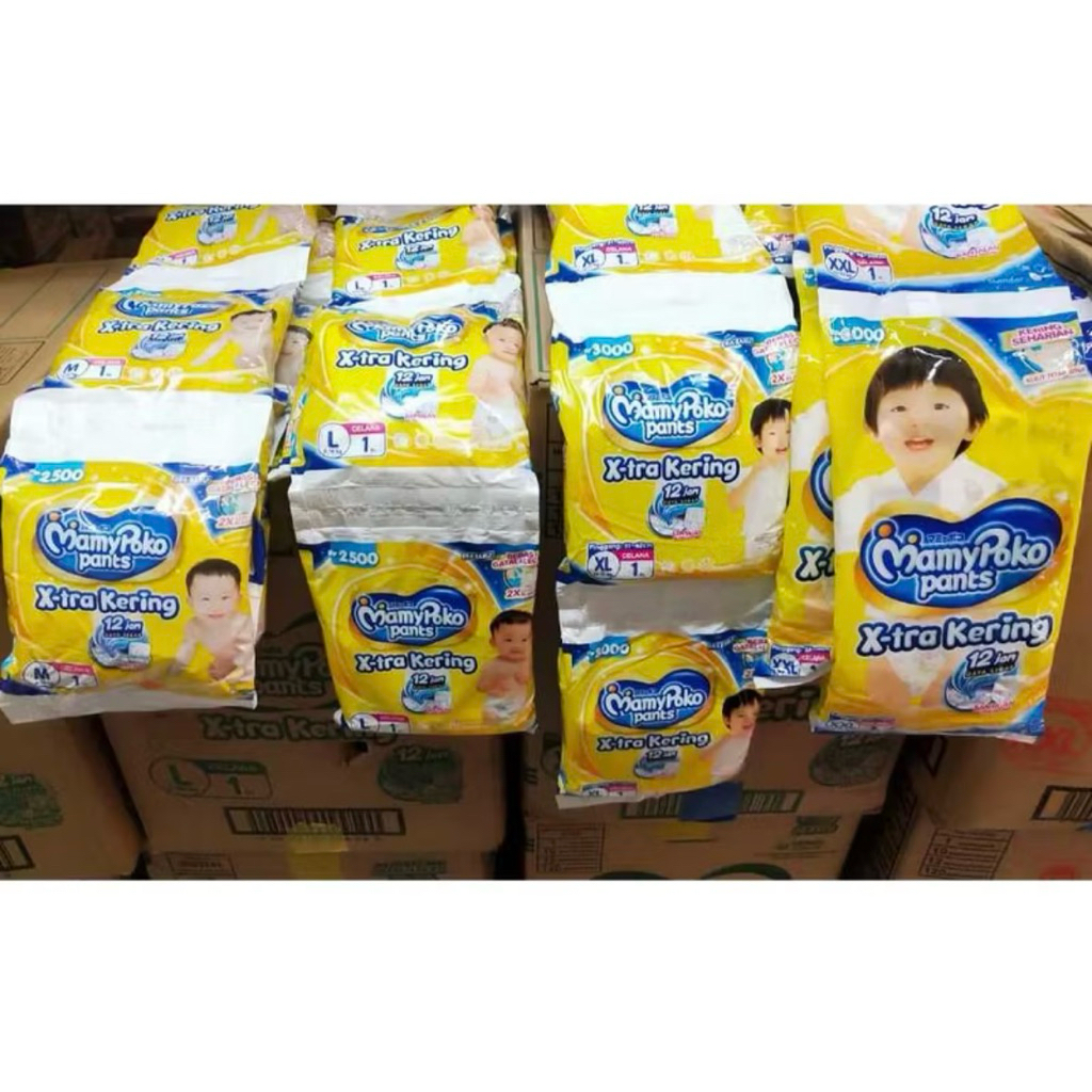 Jual Renceng KARTON Mamypoko Xtra Kering Renceng 1 Dus Rencengan karton ...