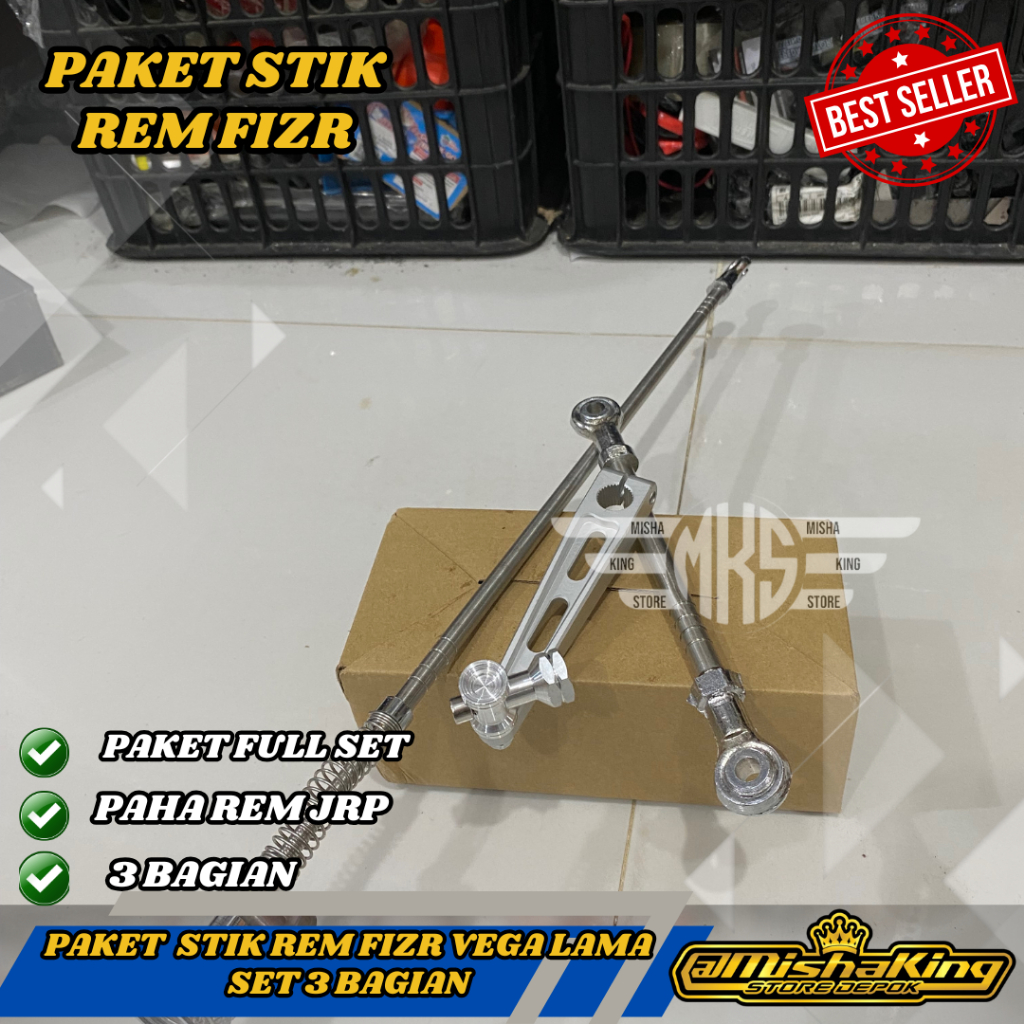 Jual PAKET STIK REM FIZR VEGA LAMA CNC PLUS PAHA REM BARTENSION TAHANAN ...