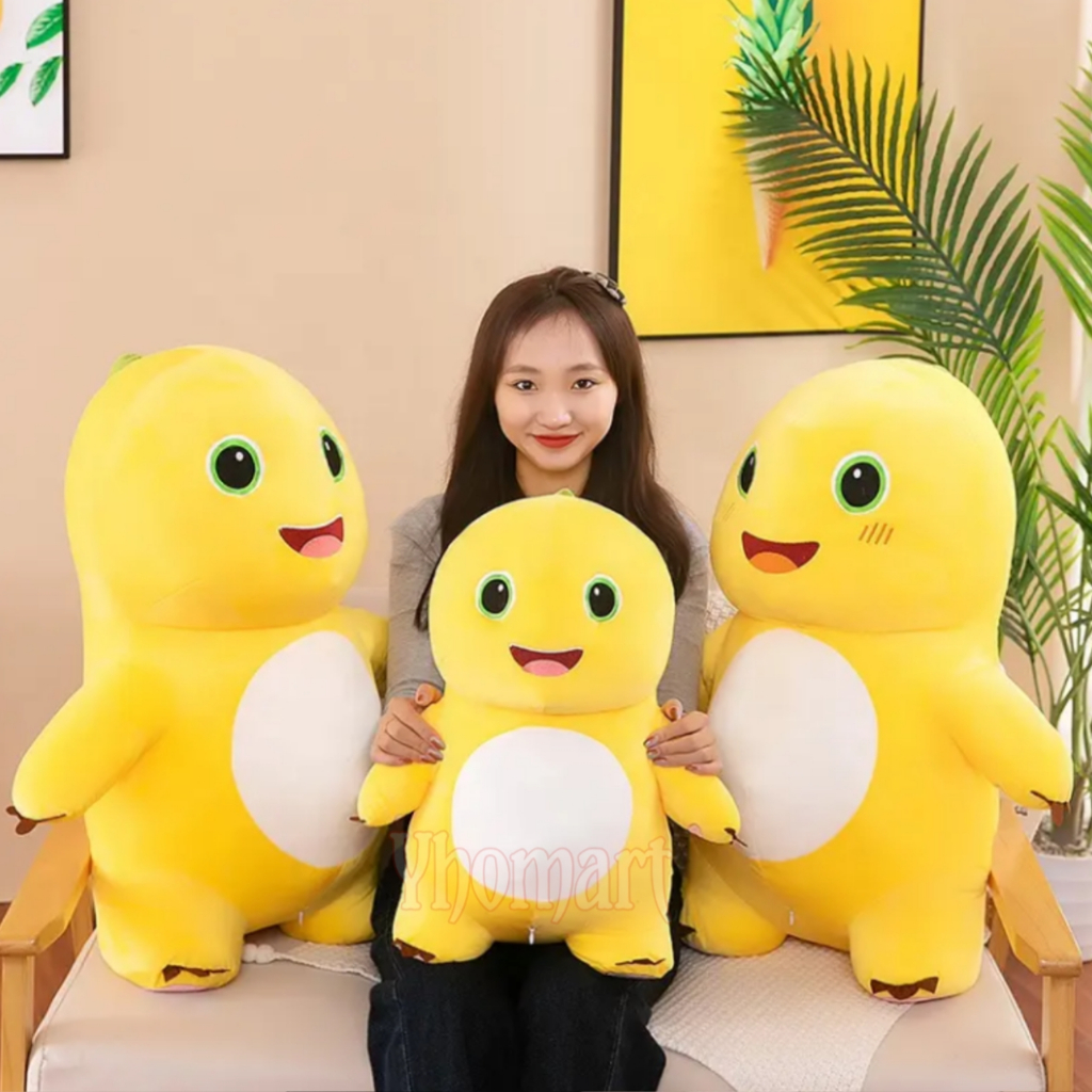 Jual ( Yhomart ) boneka nailong JUMBO boneka nailong dino kuning boneka ...