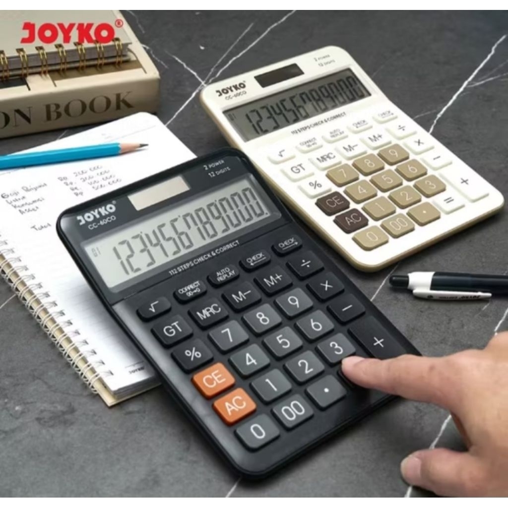 Jual Kalkulator Joyko CC-60CO / Kalkulator Joyko CC-60CO 12 Digit Cek Benar KHUSUS BATAM ...