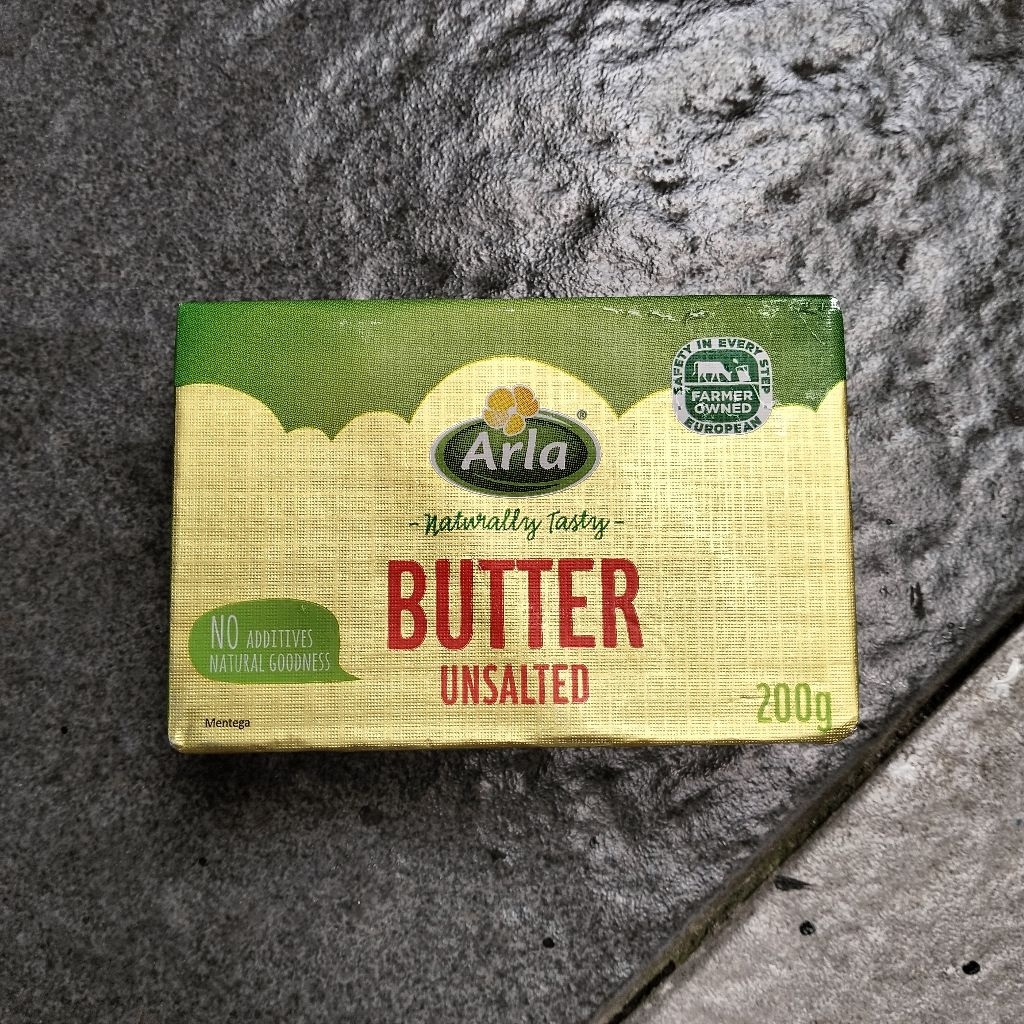 Jual Butter Unsalted Arla 200gr | Shopee Indonesia
