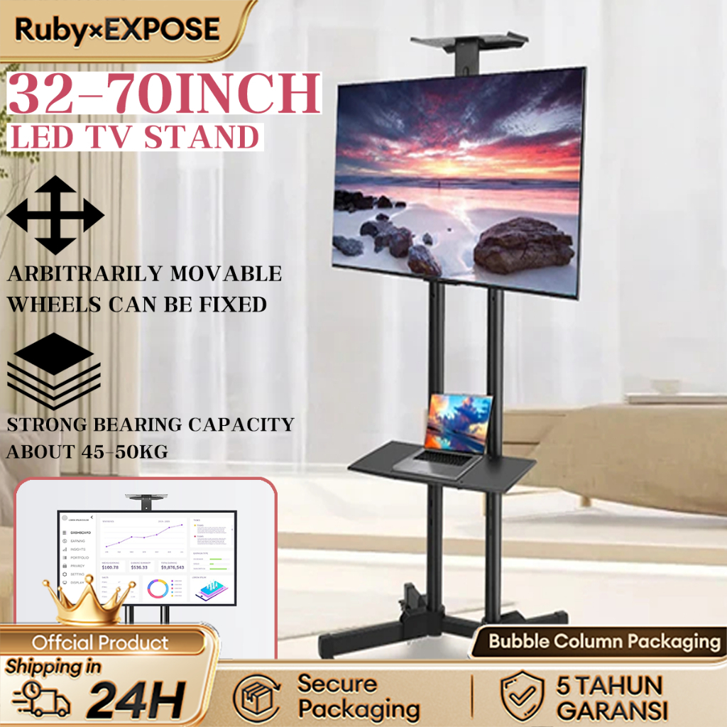 Jual TV Bracket Standing 32-70 Inch Universal Dapat TV Berdiri Stand ...
