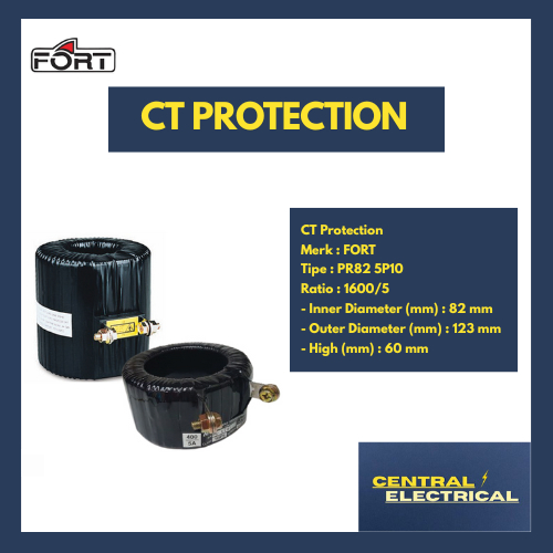 Jual FORT CT Protection 1600/5 merk FORT tipe PR82 5P10 | Shopee Indonesia