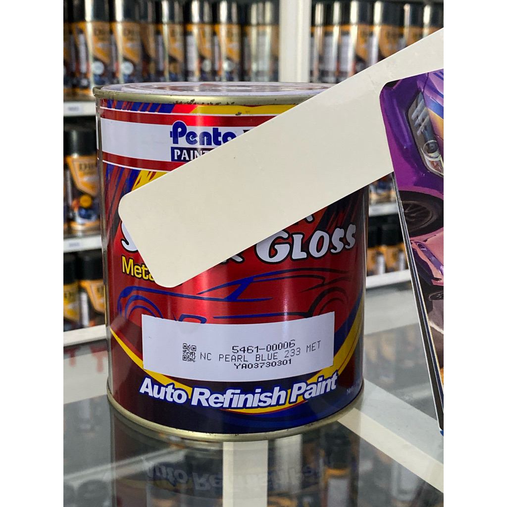 Jual Cat Mutiara Biru Penta Super Gloss // NC Pearl Blue 233 Met 00006 ...