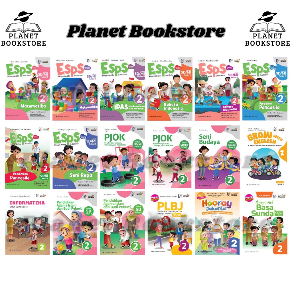 Jual BUKU PAKET KELAS 2 SD PENERBIT ERLANGGA TERBARU KURIKULUM MERDEKA REVISI DAN NON REVISI ...