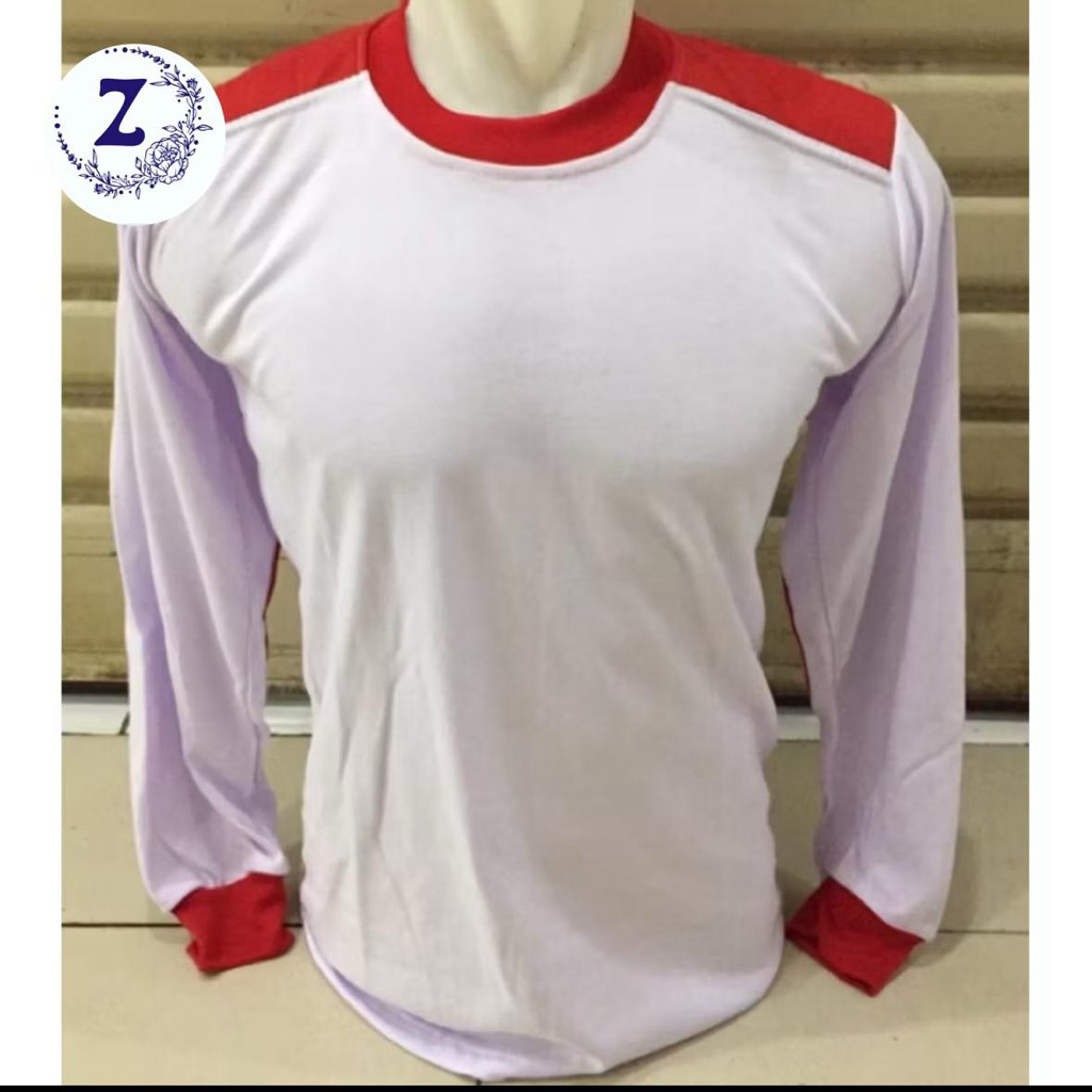 Jual Kaos Paskibra Putih Lengan Panjang Polos/Logo Bendera/Logo Bendera ...