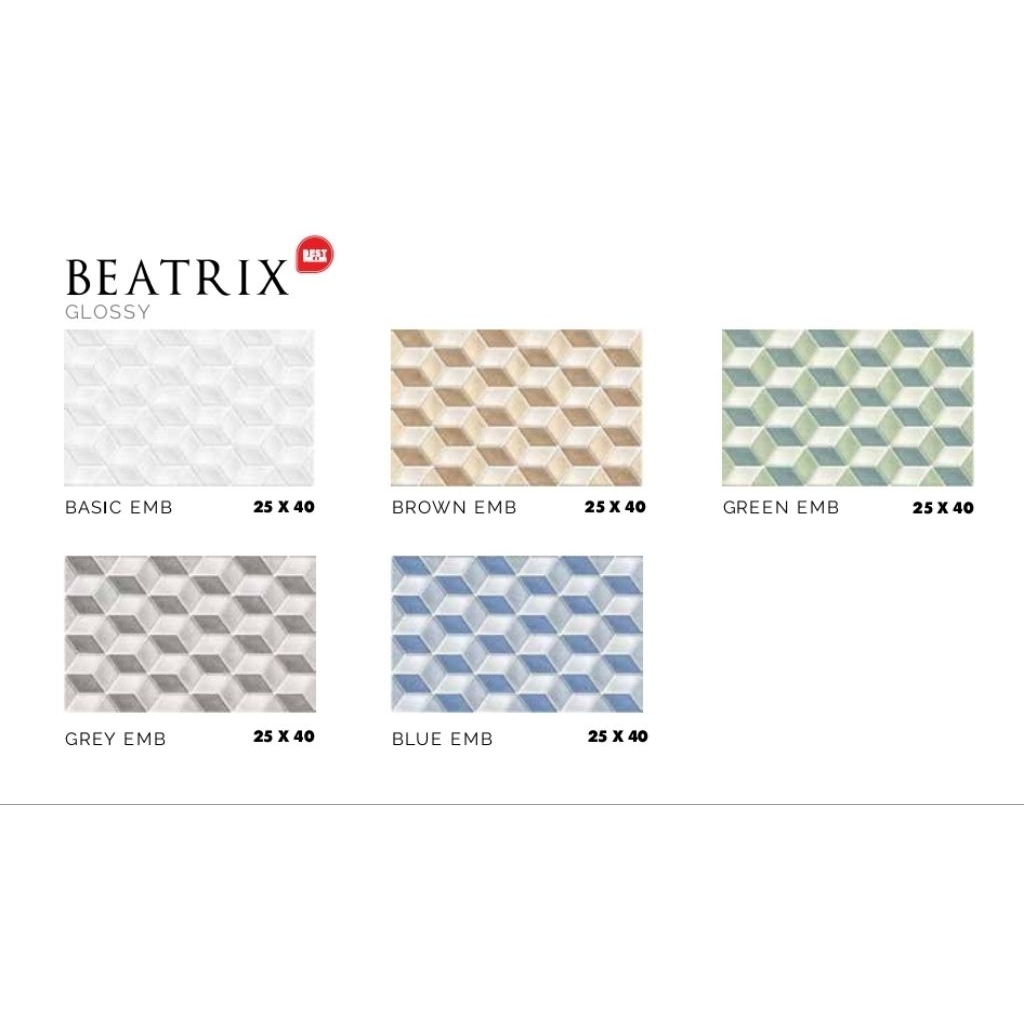 Jual KERAMIK MEREK PLATINUM TYPE BEATRIX BASIC EMB BEATRIX BROWN EMB ...