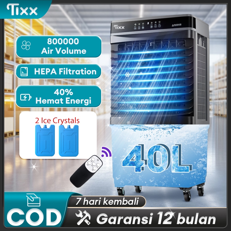 Jual TIXX Kipas Angin Pendingin/Air Cooler Tangki Besar 40L Cold fan Kipas angin Dingin | Shopee ...