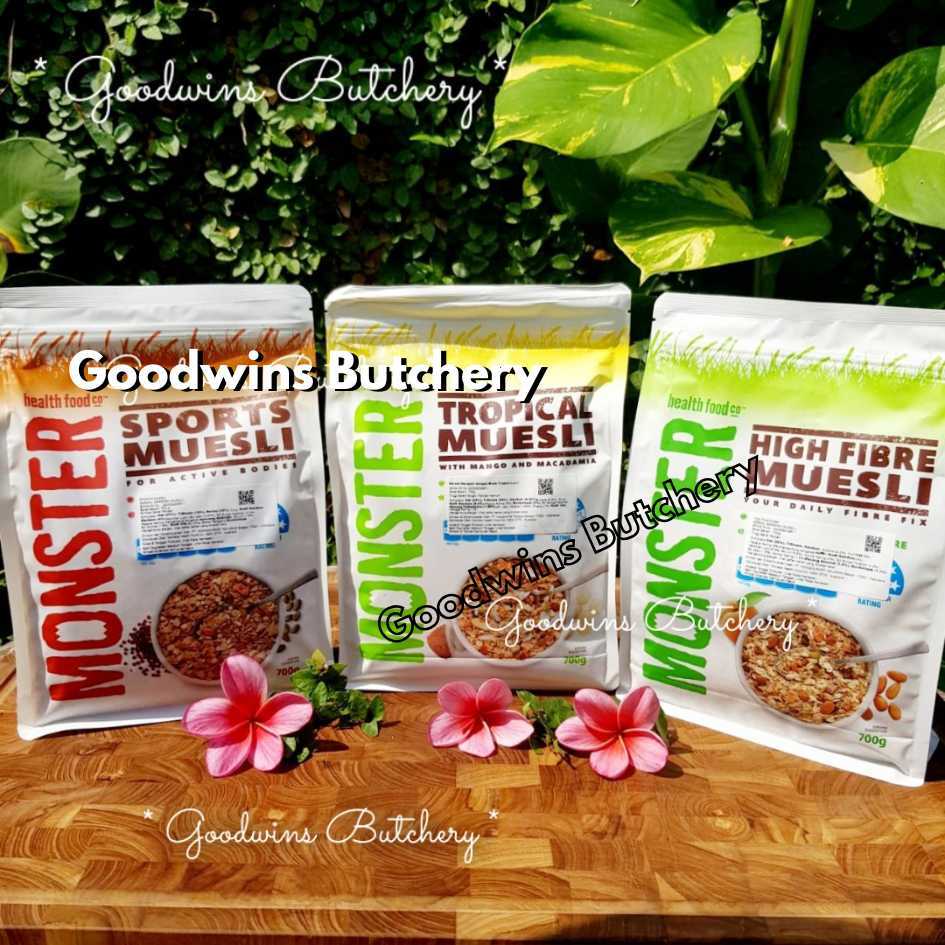 Jual ALL MUESLI Australia Monster Health Food Co | Tropical Sport High ...