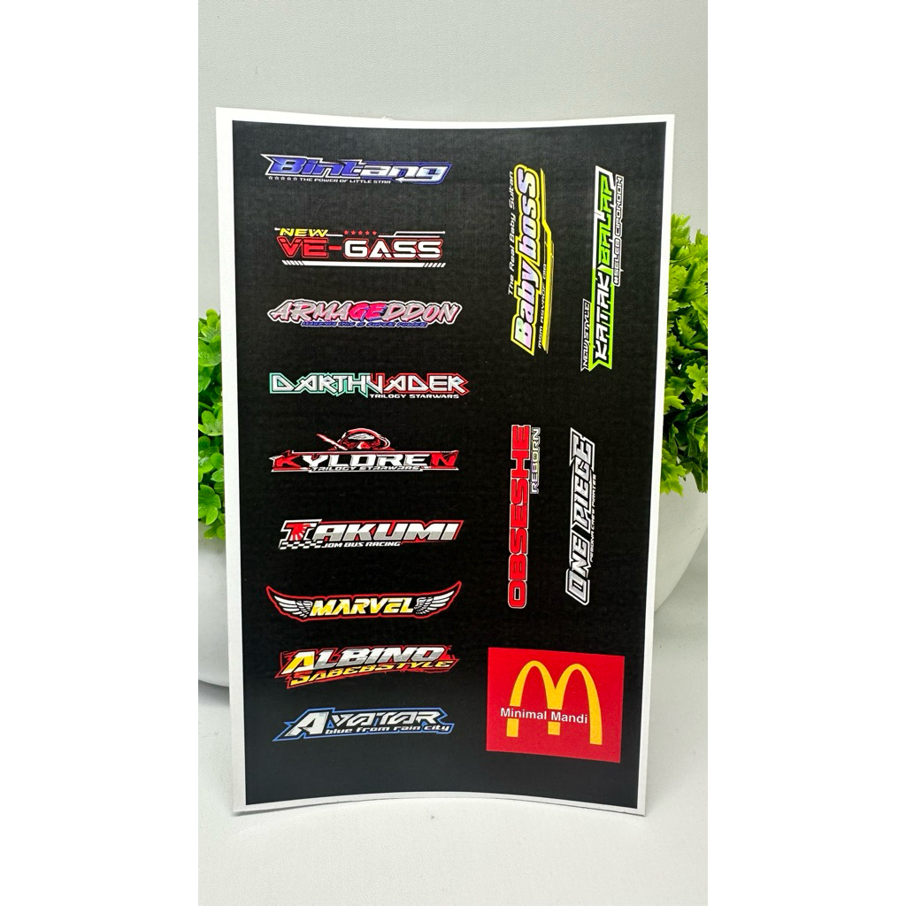 Jual stiker julukan nama bus | Shopee Indonesia