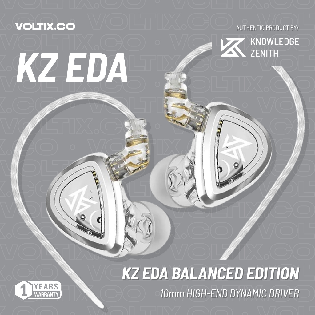 Jual Knowledge Zenith KZ EDA Balanced Edition In Ear Earphone with MIC ...