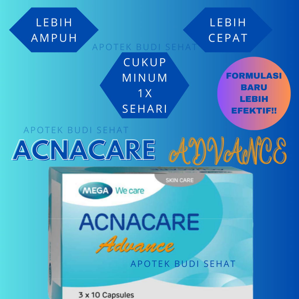 Jual Acna Care Acnacare Advance Untuk Kulit Jerawat Menghilangkan bekas ...