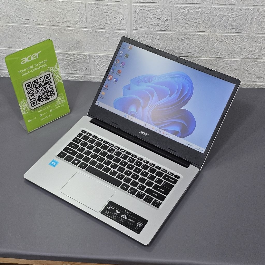 Jual LAPTOP ACER ASPIRE 3 A314-35 INTEL CELERON N5100 RAM 4GB SSD 256GB ...