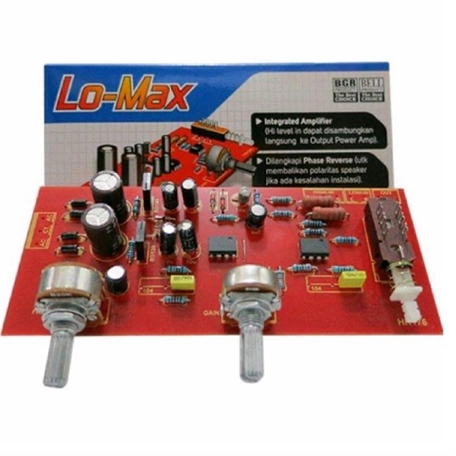 Jual Kit Crossover Aktif Subwoofer Lo-Max 2075 TL-072 / NE 5532 / LM ...