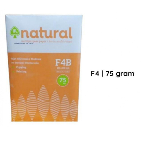 Jual Natural Multipurpose Paper F4B 216 x 330 mm | Shopee Indonesia