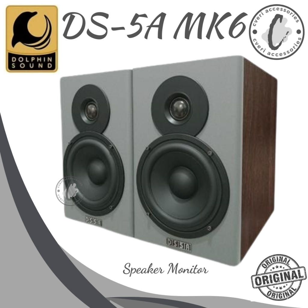 Jual Dolphin Sound DS5A MK6 Speaker Monitor Original DS-5A MK-6 MK VI ...