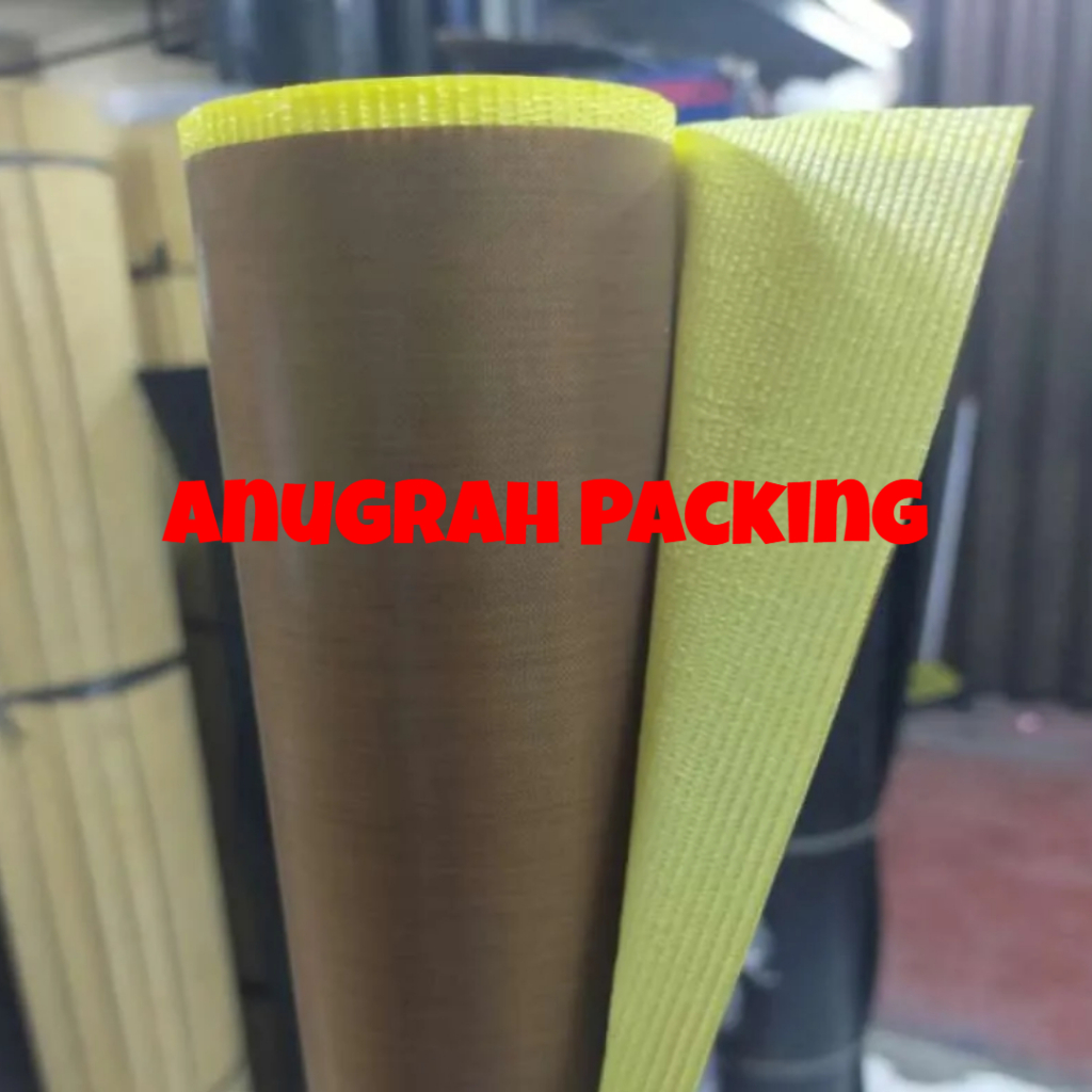 Jual kain teflon ptfe sheet pakai lem 0.17mm roll tahan panas | Shopee Indonesia