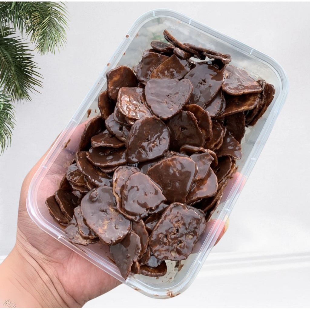 Jual Keripik Pisang Lumer Coklat, Tiramisu, Stroberi, Matcha, Taro 150 ...