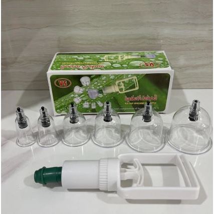 Jual Alat Bekam Kop Angin Isi 6Pcs / Kepala Tabung Cup Isap Untuk Mengobati Masuk Angin Dan ...