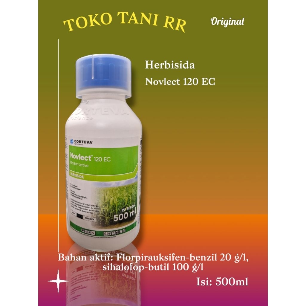 Jual Novlect 120 EC 500ml Herbisida Produk Corteva Pembasmi Gulma Pada ...