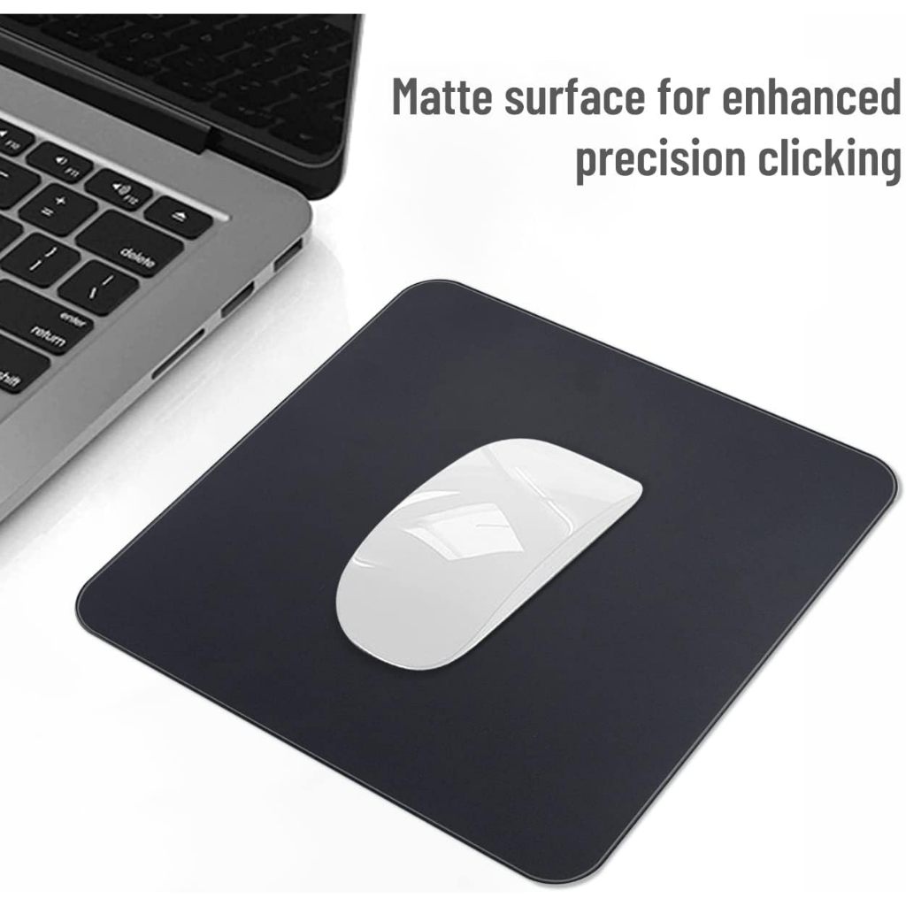 Jual mouse pad hitam premium anti slip, nyaman digunakan sehari hari ...