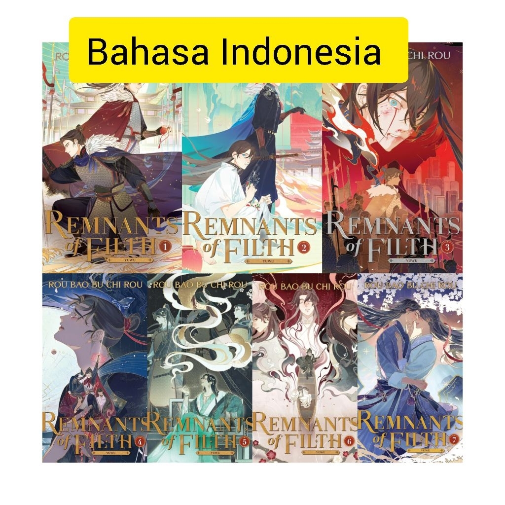 Jual Remnants of Filth: Yuwu (Novel) Vol 1-7 Rou Bao Bu Chi Rou (indonesia) | Shopee Indonesia