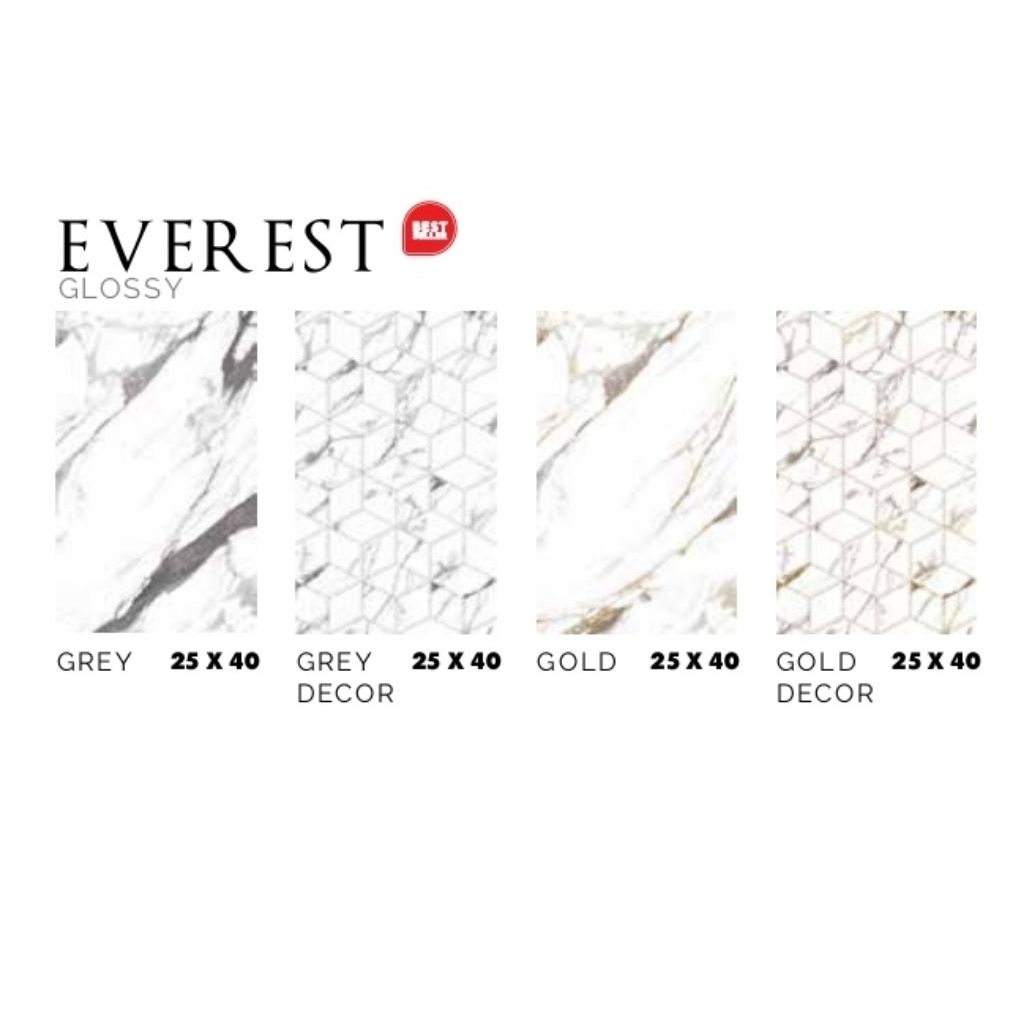 Jual KERAMIK MEREK ASIA TILE TYPE EVEREST GREY EVEREST GREY DECOR ...
