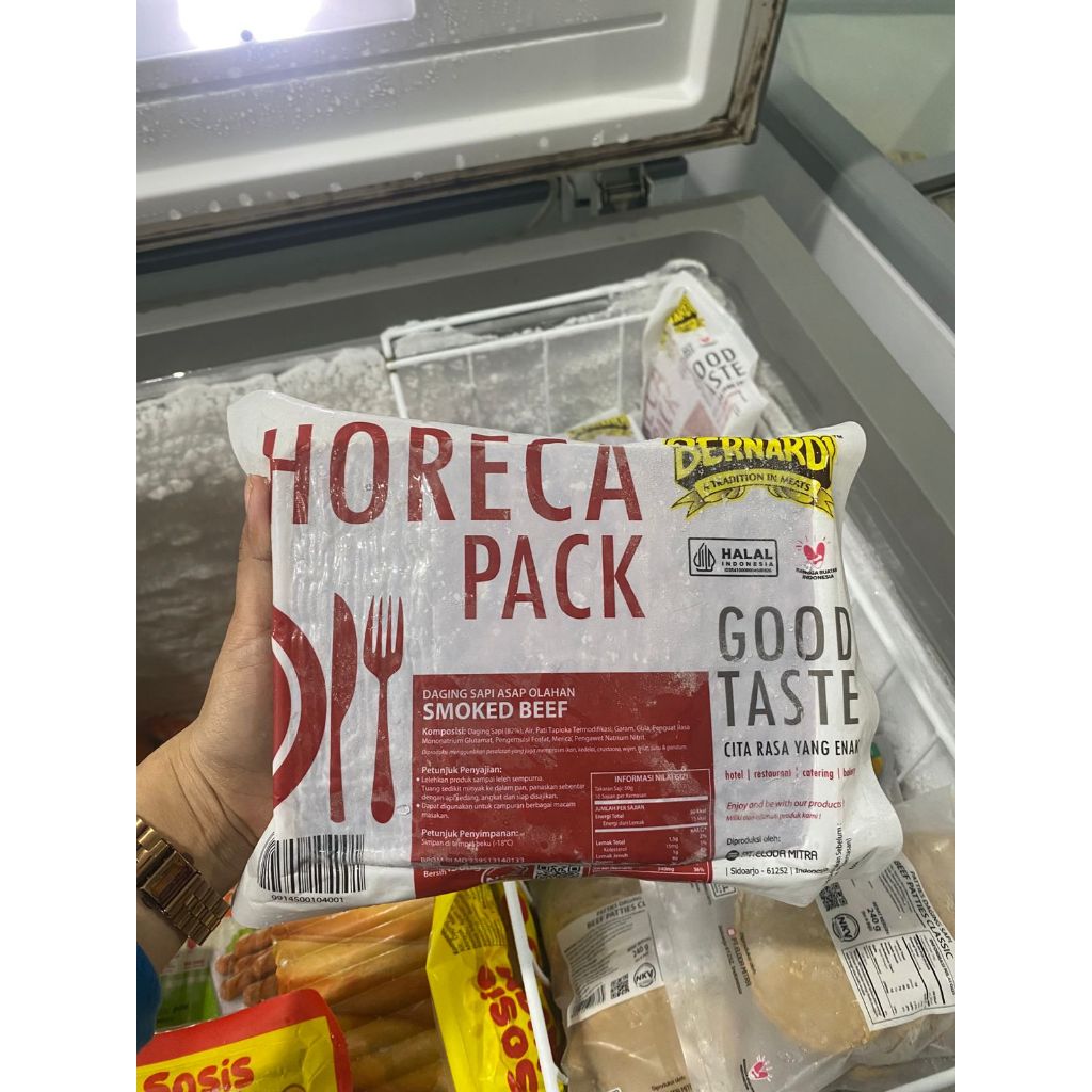 Jual Smoke Beef Block 500gr || Horeca Pack | Shopee Indonesia