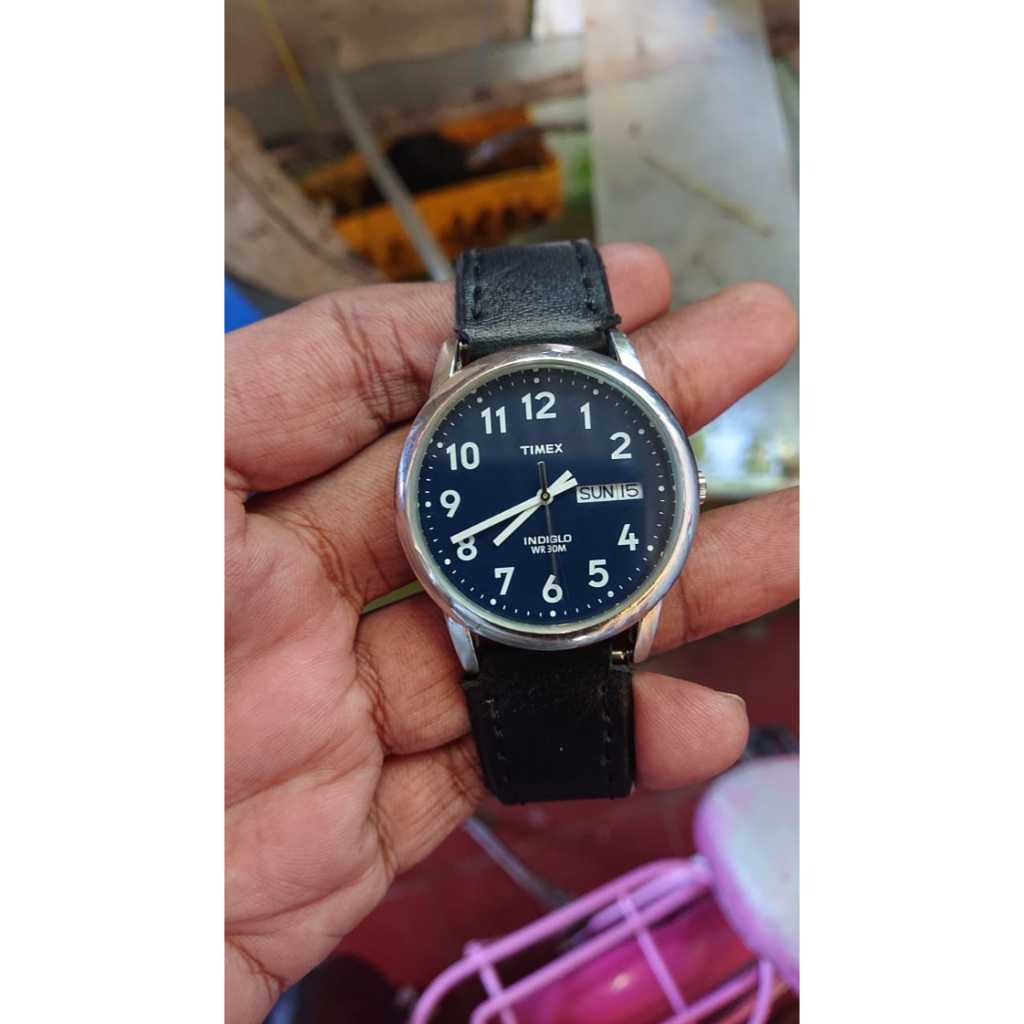 Jual Timex Indiglo jam tangan analog preloved | Shopee Indonesia
