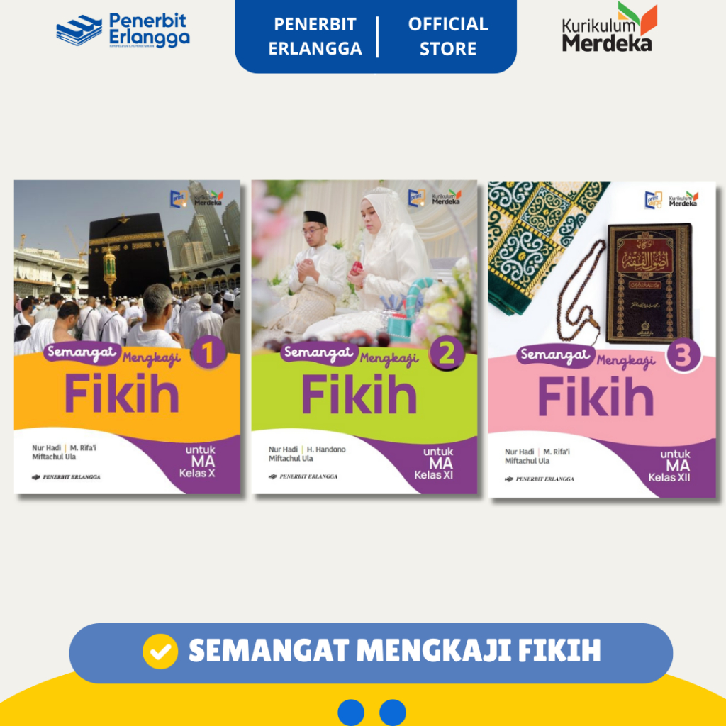 Jual [Erlangga Official] Semangat Mengkaji Fikih Ma Kelas 10 11 12 Kurikulum Merdeka | Shopee ...