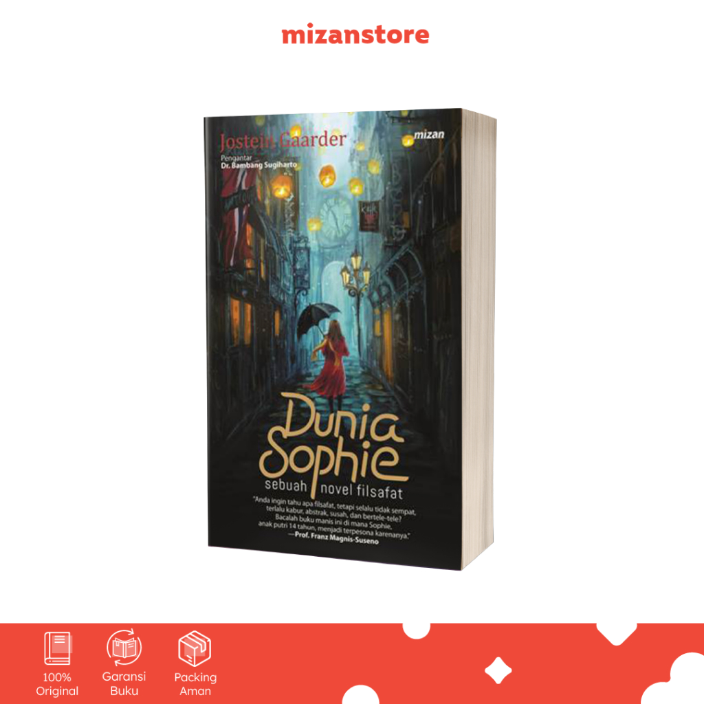 Jual [Mizan Jakarta] Dunia Sophie Republish 2025 - Jostein Gaarder | Novel Terjemahan | Shopee ...