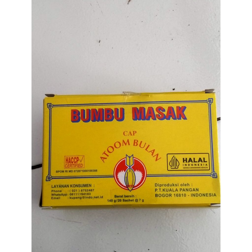 Jual Bumbu atom bulan / bumbu ayam bawang/ penyedap rasa/ bumbu tabur ...