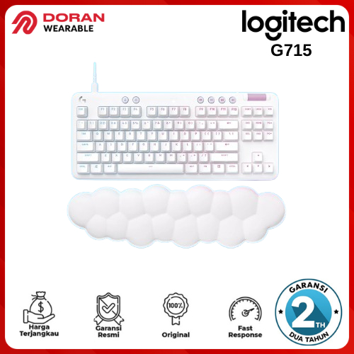Jual Logitech G715 Keyboard Gaming Wireless Bluetooth Lightspeed ...