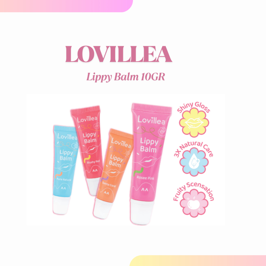 Jual Lovillea Lippy Balm 10gr/Pelembab Bibir | Shopee Indonesia